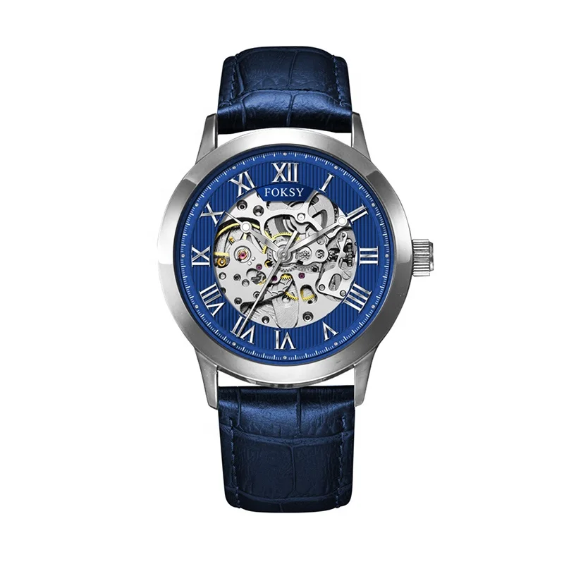 Luxury Classic Style Private Label Watch Foksy Customized Skeleton ...