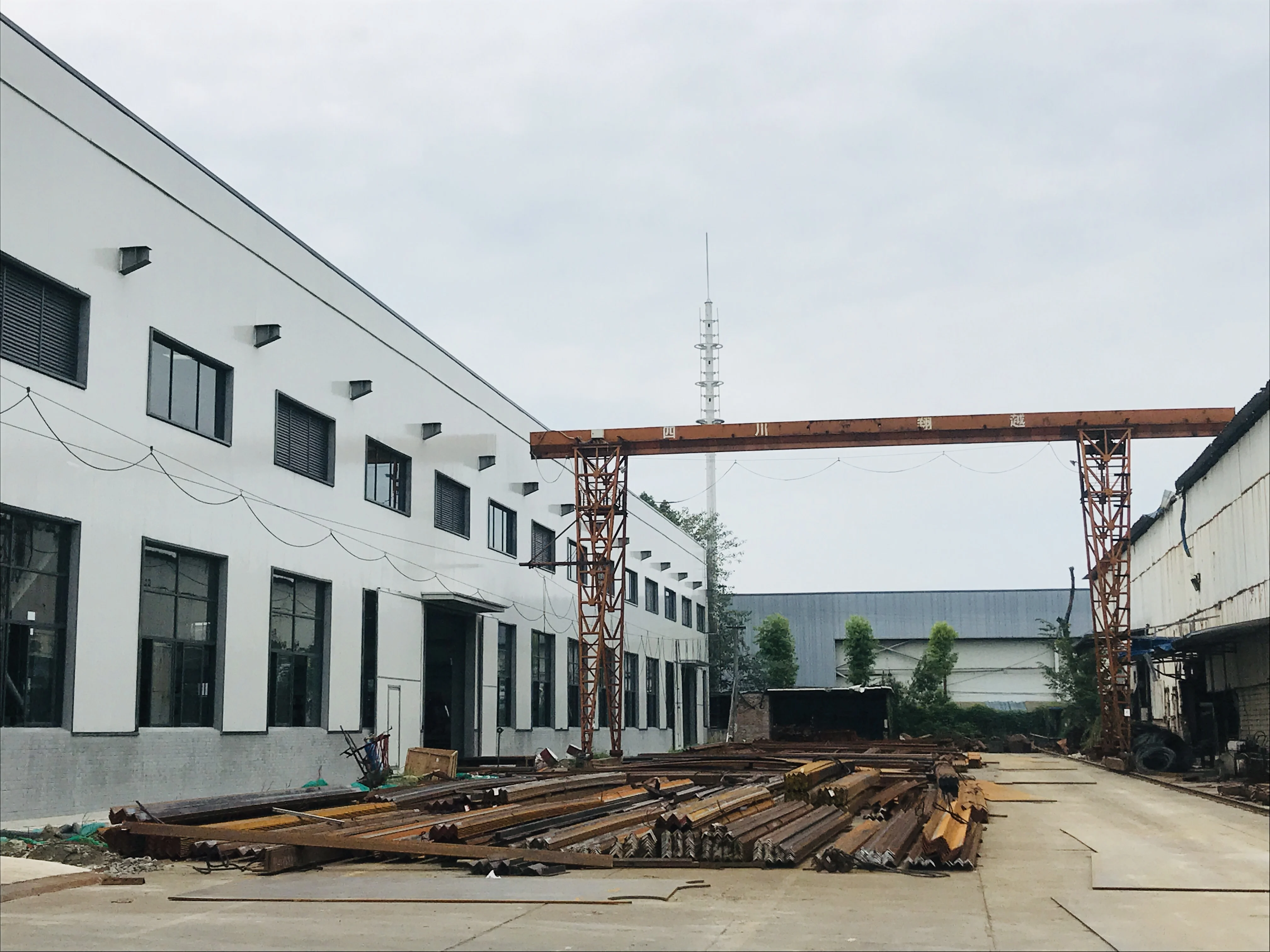 Galvanized Steel Framework Power Transformer Substation Structure ...