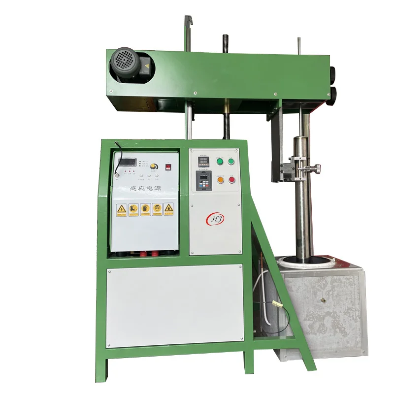 Metal Tube Pipe Casting Upward Continuous Casting Machine Gold Silver ...