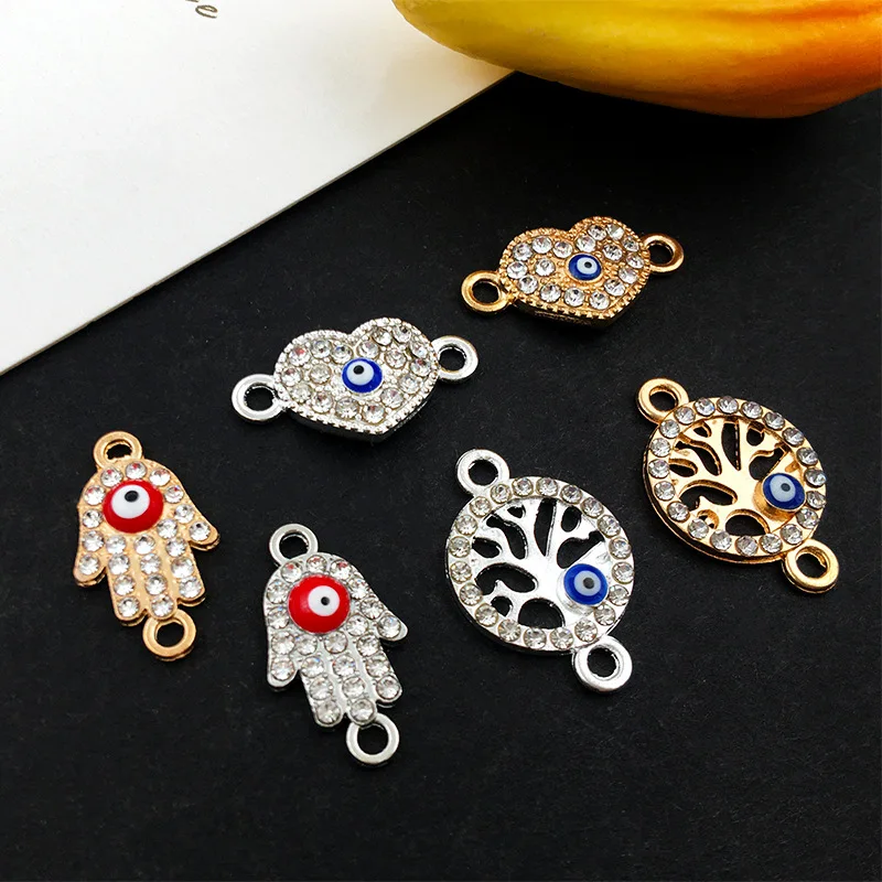 JC Crystal Evil Eye Diy Diamond Pendant Fashion Jewelry Accessories ...