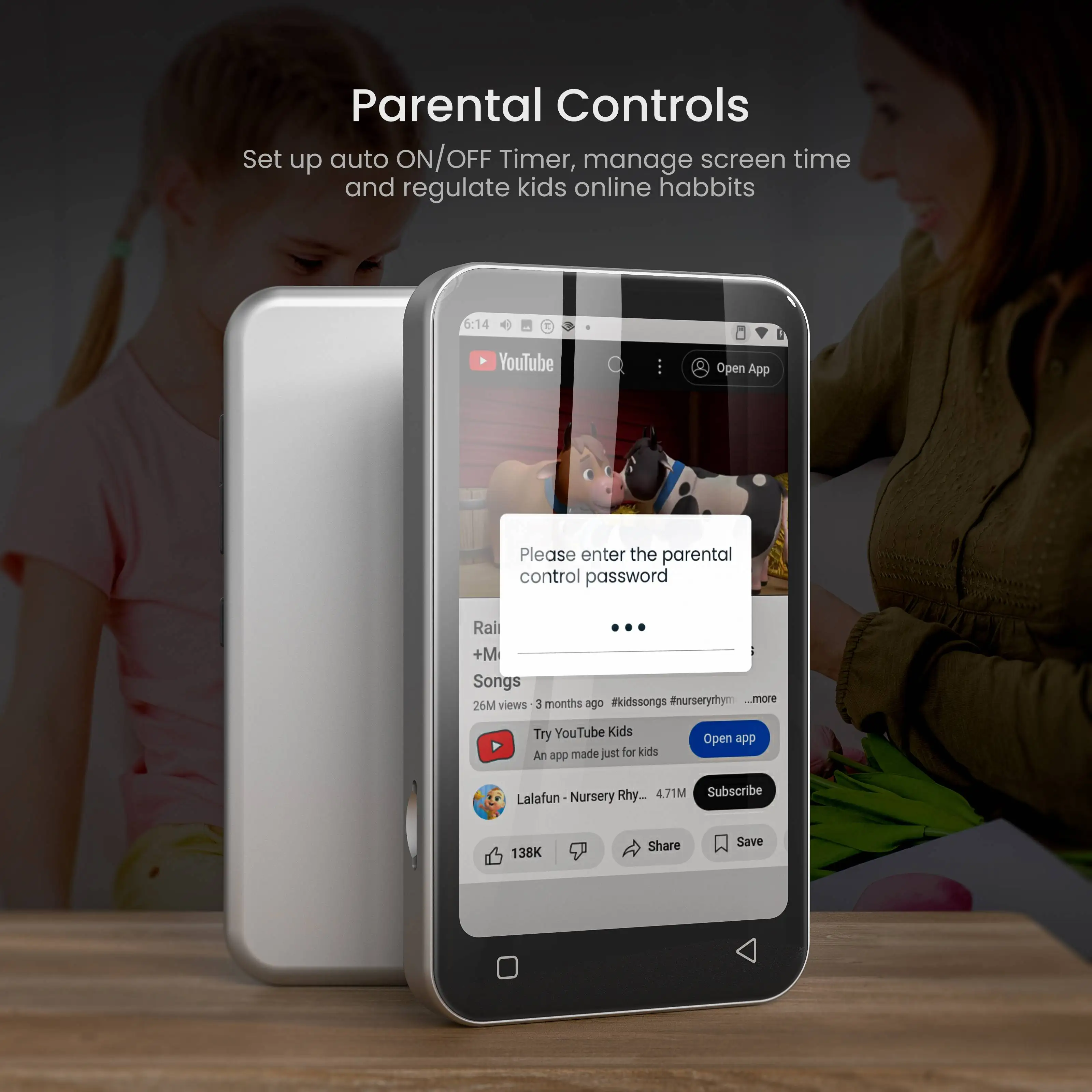 Q8 Flagship MP3 Player - 4.0-Inch Ultra HD Smart Browser