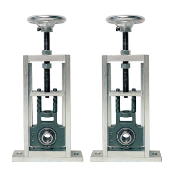 Manual Screw Linear Railway Guide Utc Bearing Roller Adjusting Frame ...