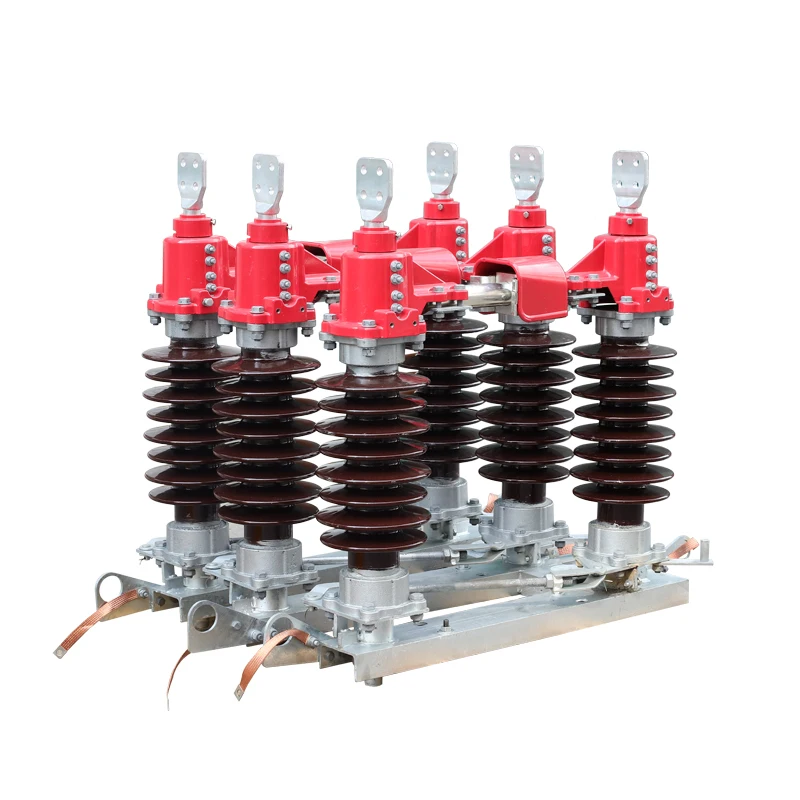 12kV Outdoor High Voltage Switch Isolator GW4 Outdoor Double Column ...