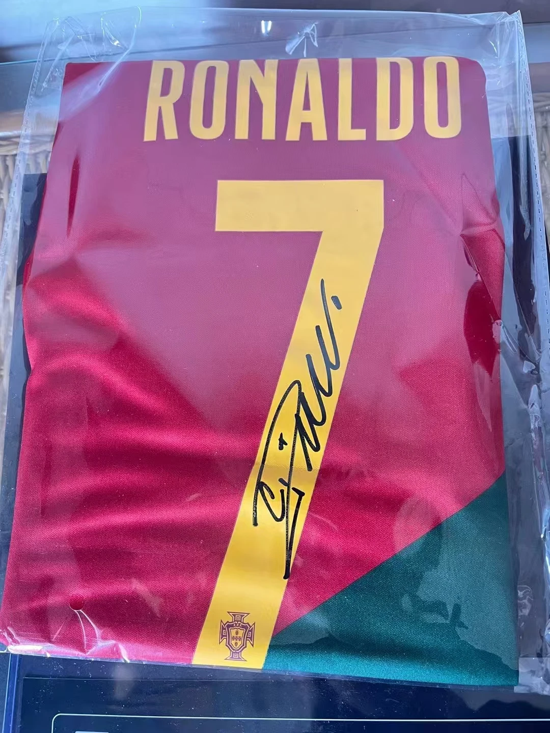 Cristiano Ronaldo Signed Jersey - Limited Edition Soccer Autograph