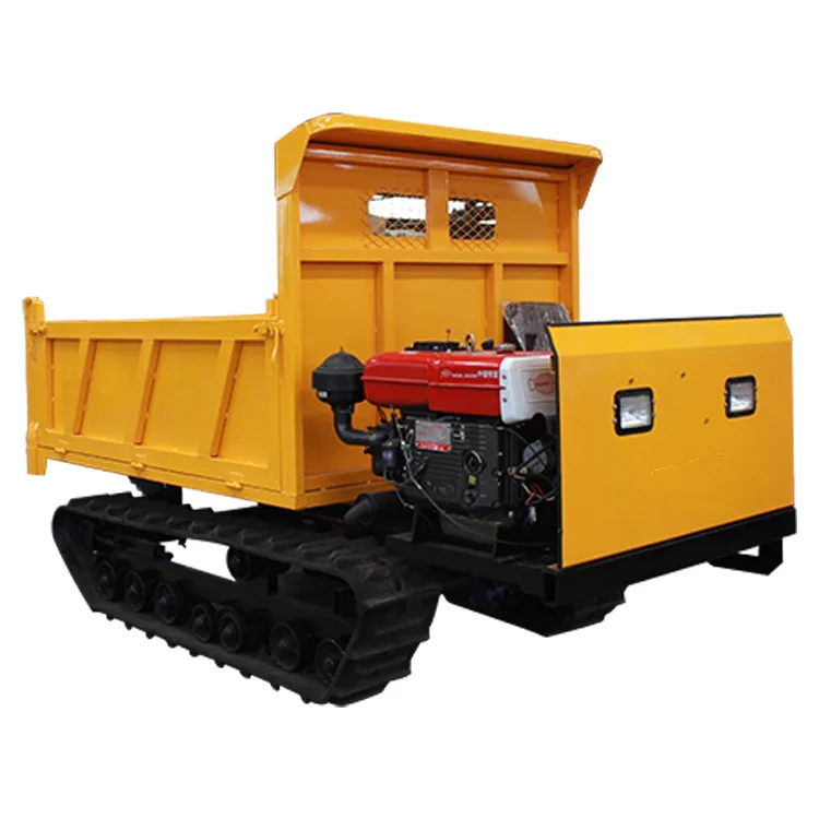 Ur30 3000kg Mini Track Dumper Truck 4x4 4wd Loader With Self Loader In ...