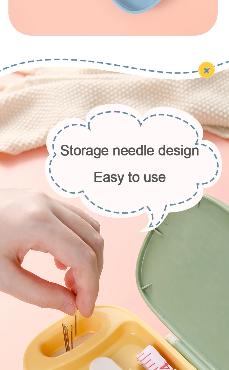 Multi-function Needle Thread Box Household Sewing Kit Needle Thread ...