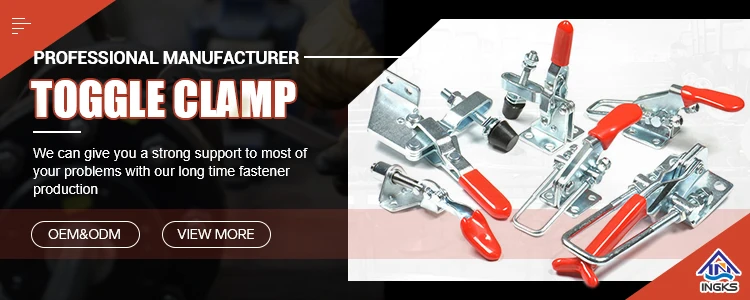 Stainless Steel Vertical Handle Clamp - Heavy Duty & Adjustable