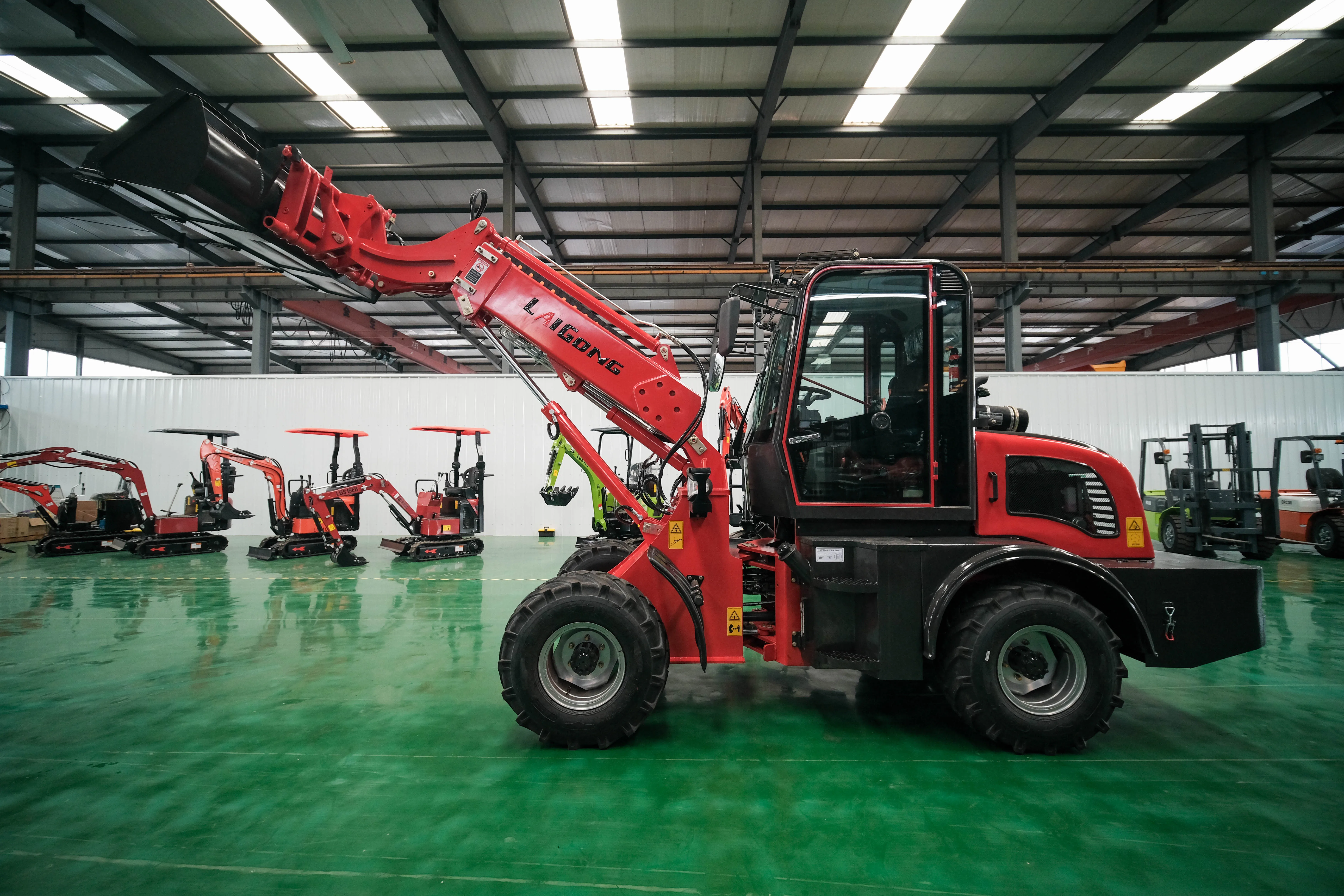 Laigong 3 Ton Telehandler - Durable & Versatile Loader