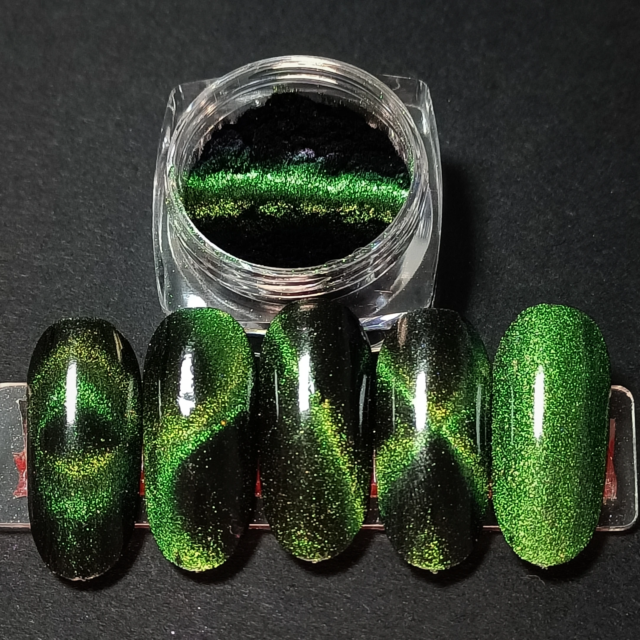 Multichrome 3d 9d Magnetic Pigments Cat Eye Powder For Nails Magnet ...