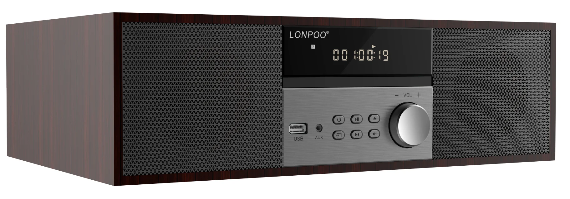 Micro Hi-Fi CD Player with FM Radio - Compact Hi-Fi System