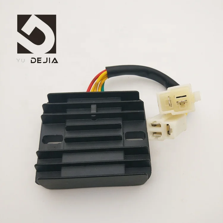 Chinese CBT125 CB125T 5 Wires Motorcycle Voltage Regulator Rectifier ...