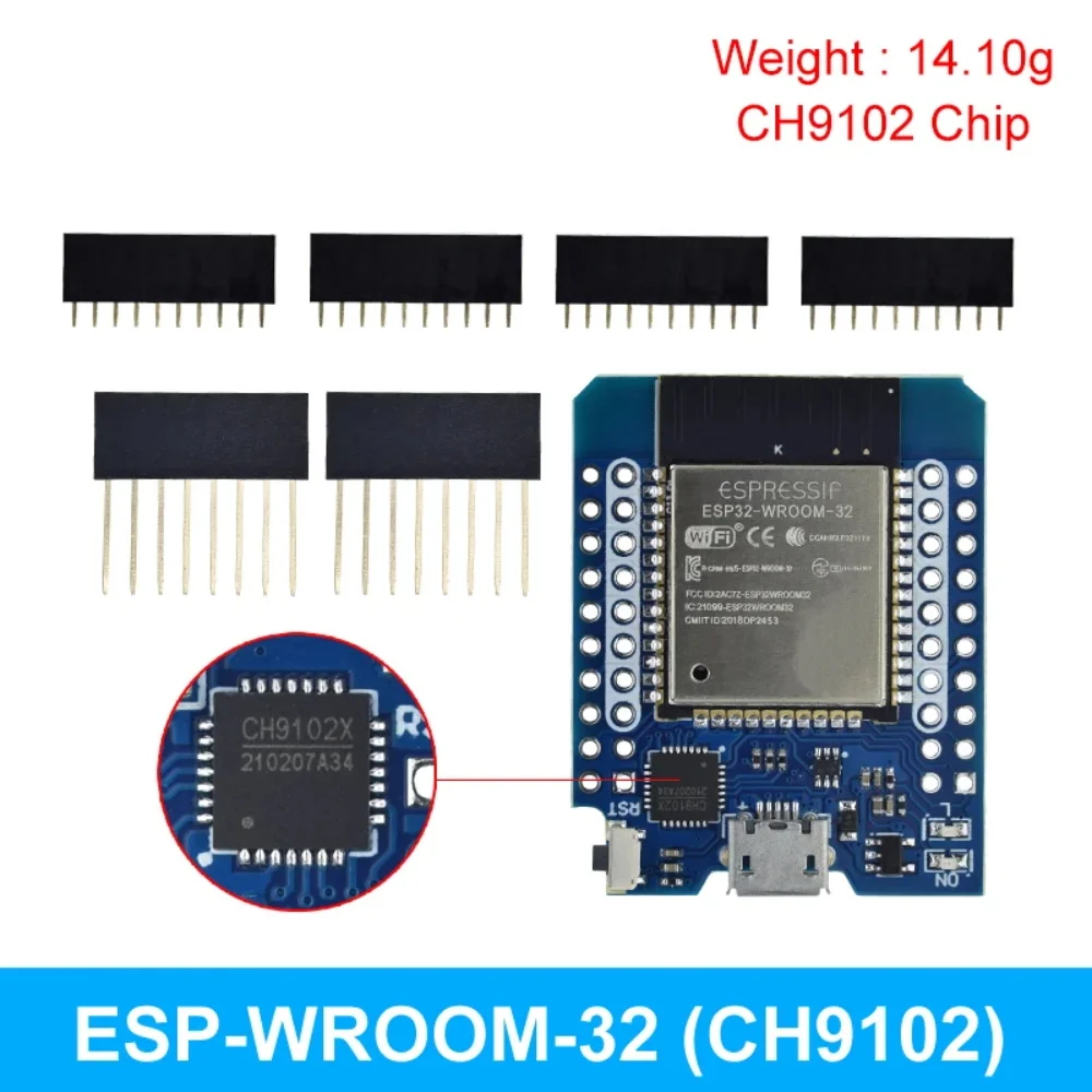 For Wemos D1 MINI ESP8266 ESP32 ESP-32S WIFI Bluetooth CP2104 ...
