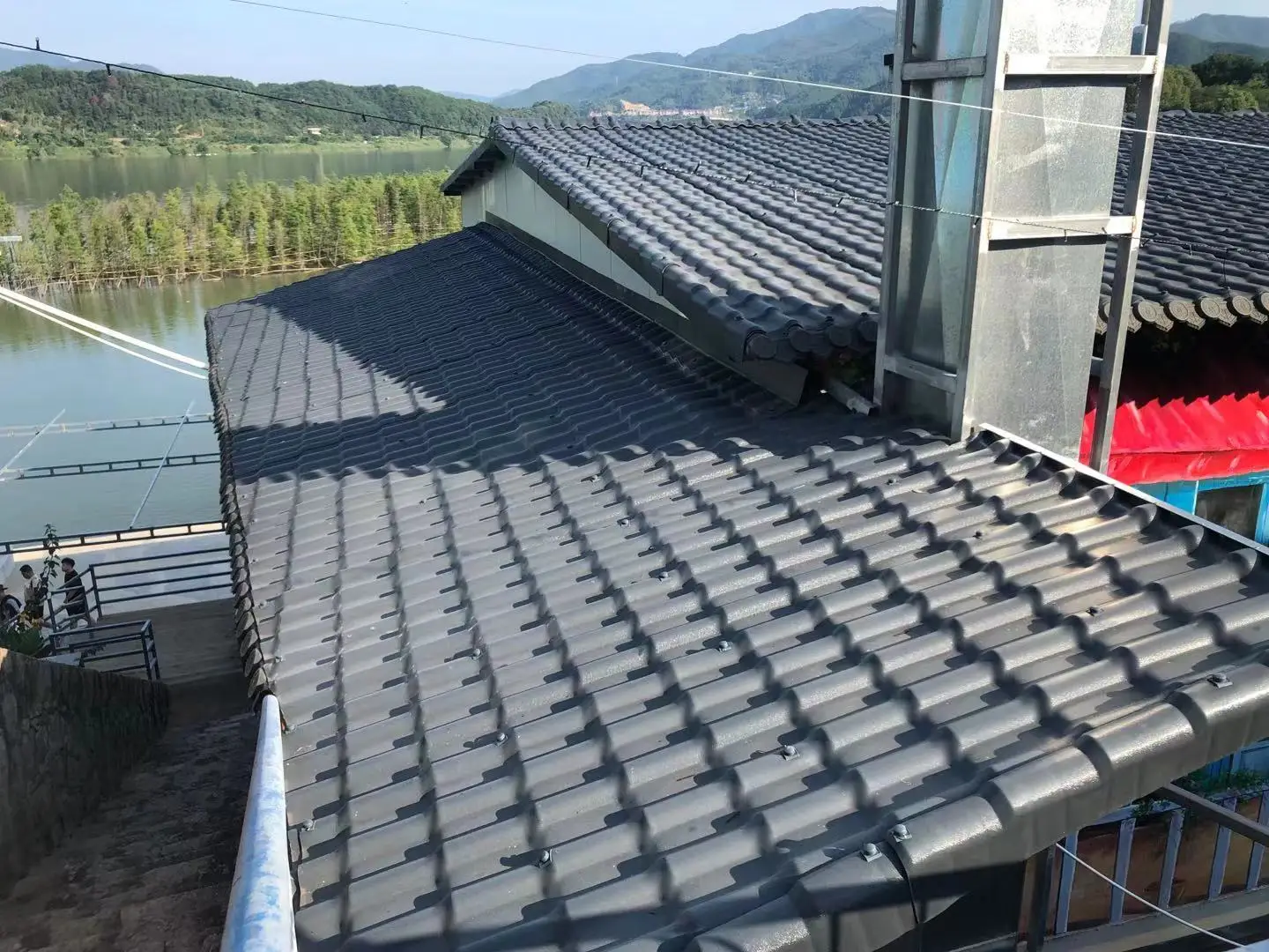 Durable and Colorful PVC Roofing Tiles - Huazhijie ASA UPVC