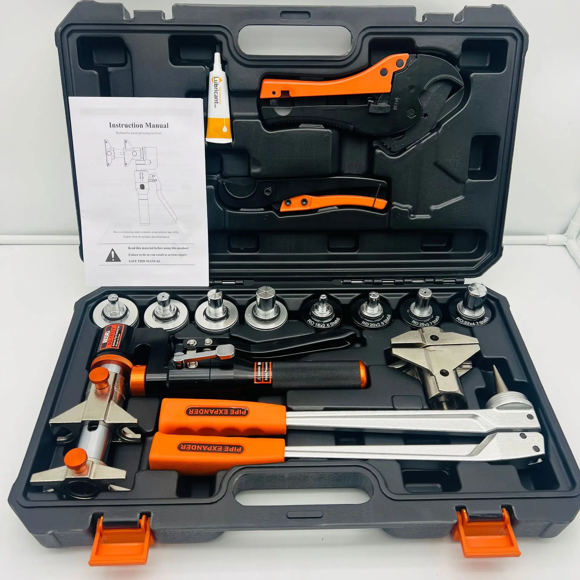 PEX-1632 Manual Expander & Aluminum Alloy Sliding Axial Tool Hydraulic ...