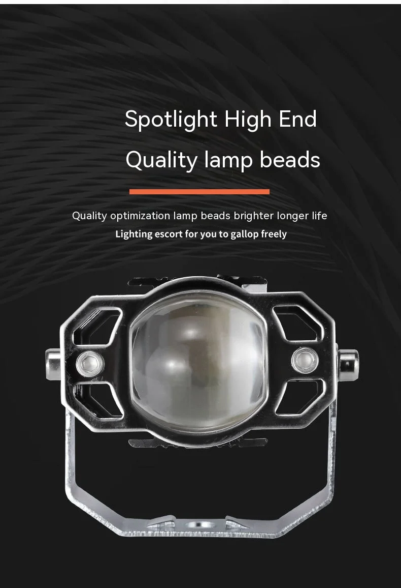 Motorcycle Lighting System 20000lm 60w Mini Driving Light Bi-lens Luces ...