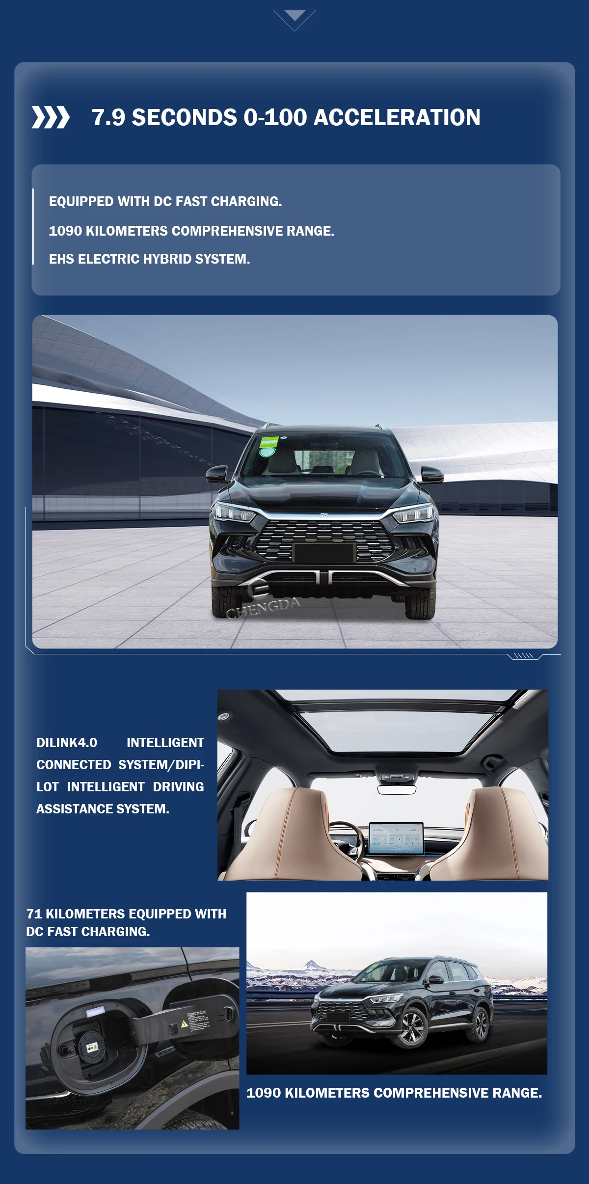 BYD Song Pro Dm-I Honor Edition 71KM Pilot Model - Fast & Efficient