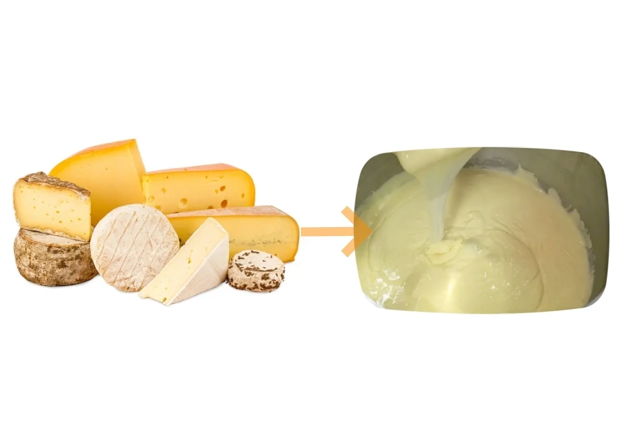 Mozzarella Cheddar Cheese Making Line Cheese Steam Cooking Machine ...