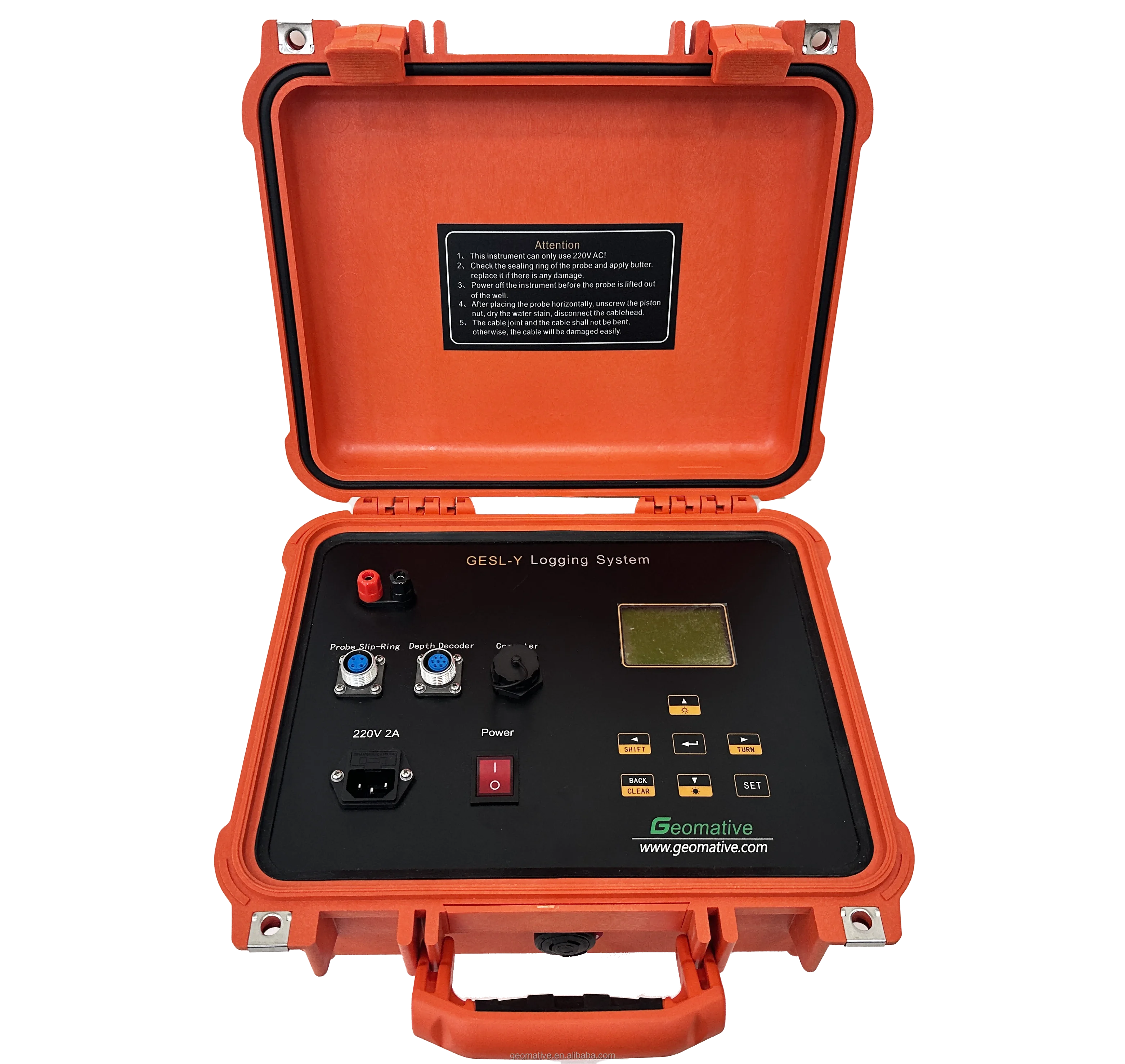 Short And Long Normal Resistivity Sp Spr Gamma Geophysical Borehole ...