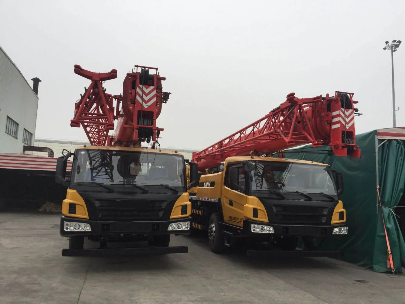 60 Ton Lift Load Truck Crane Stc600t5 Mobile Crane With Ce For ...
