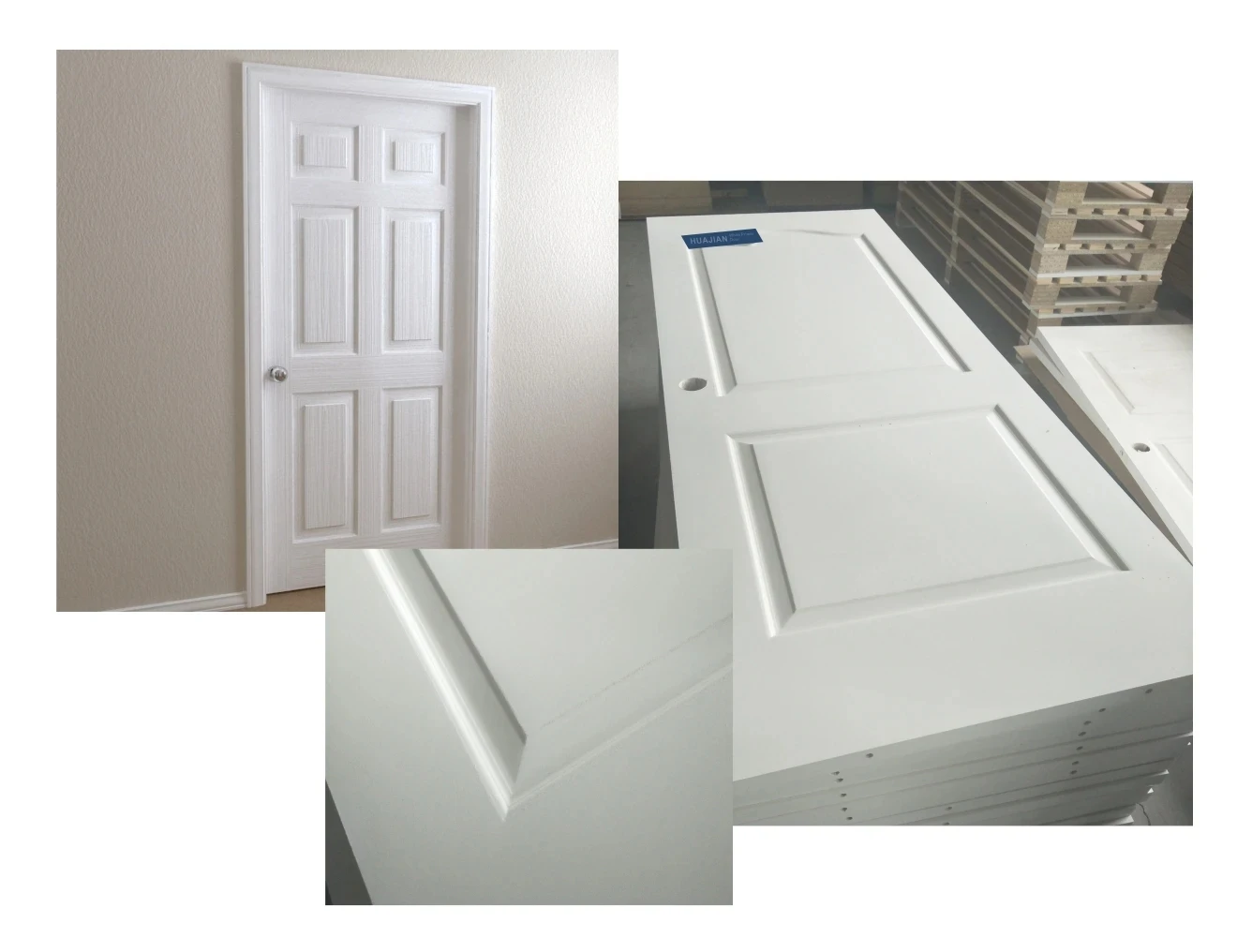 Soundproof Composite Wooden Doors - Simple Internal Primer