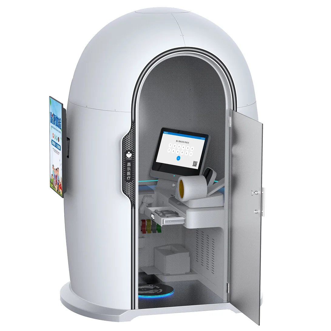 Multifunctional Self Service Health Kiosk Medical Health Cabin Physical ...