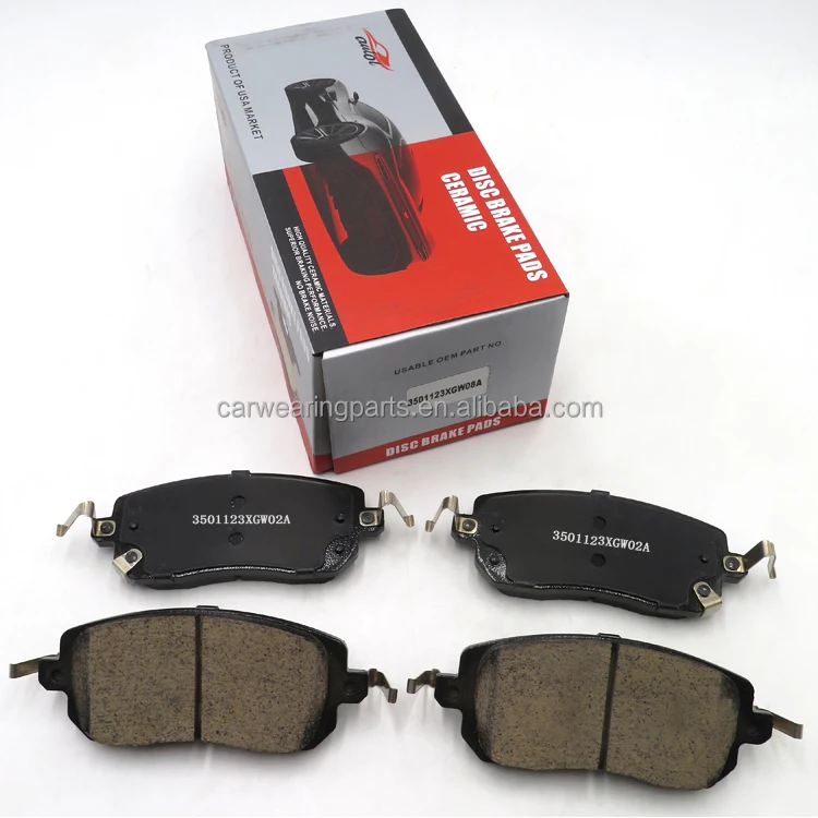 Haval Jolion Front Brake Pads - Durable Ceramic OE No.3501123xgw02a