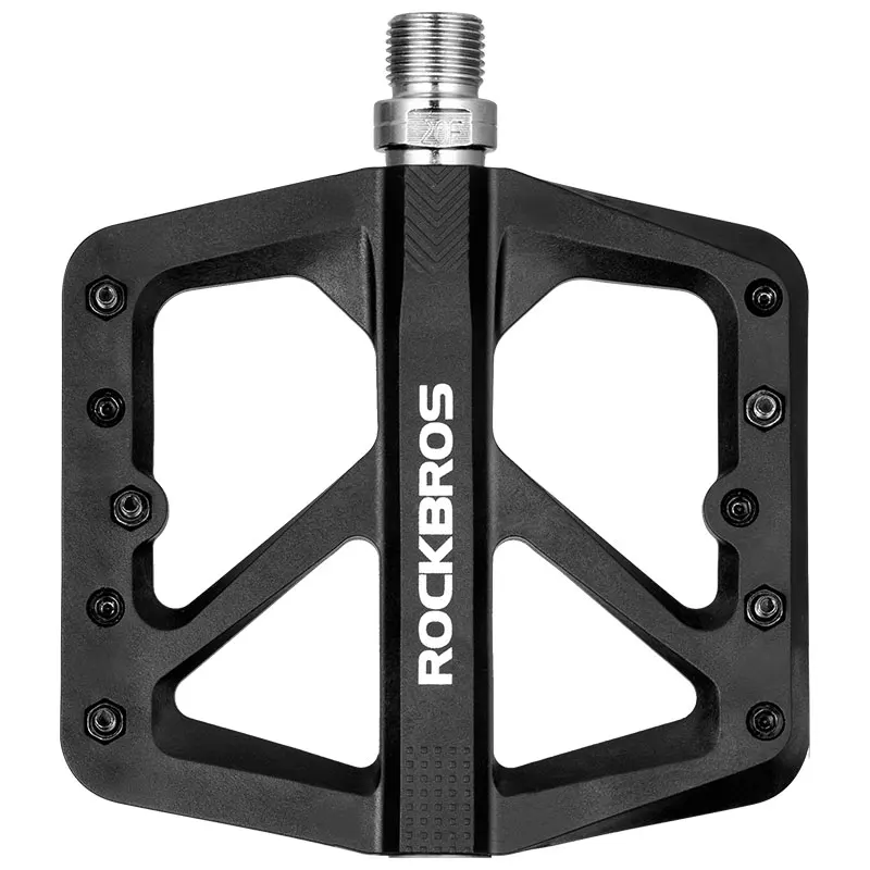Rockbros Bicycle Mtb Pedal Wellgo Anti-slip Widen The Tread Mountain ...