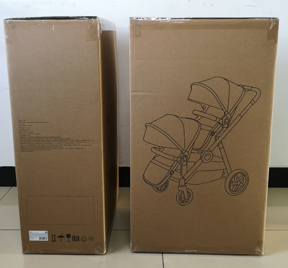 Factory Custom Twins Reclining Cart Stroller Baby Double - Buy Cover ...