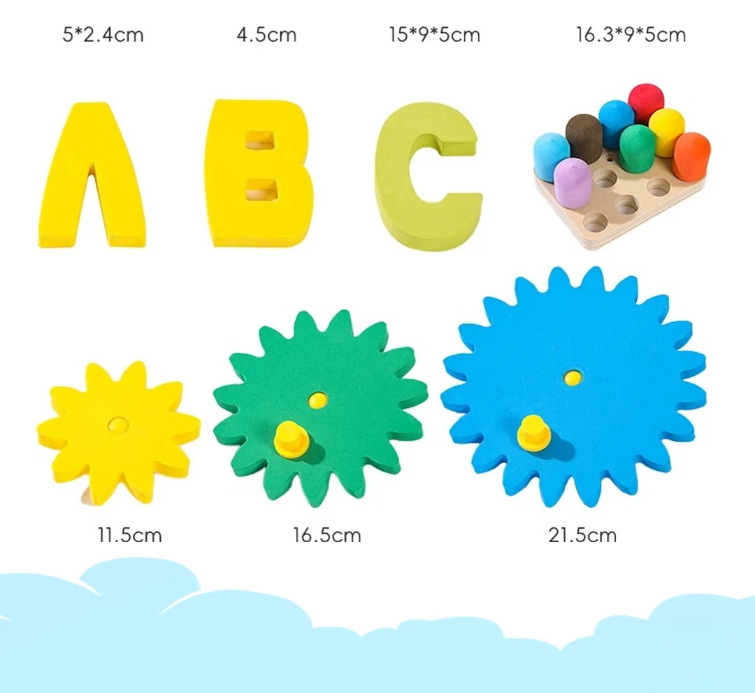 Educational EVA Blocks - Interactive Wall Game for Kids