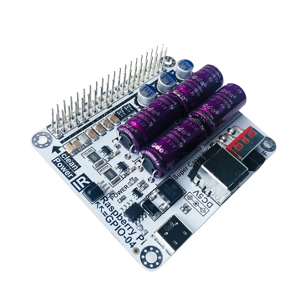 Power Filter Module Super Capacitor Board Moode Volumio for Raspberry ...