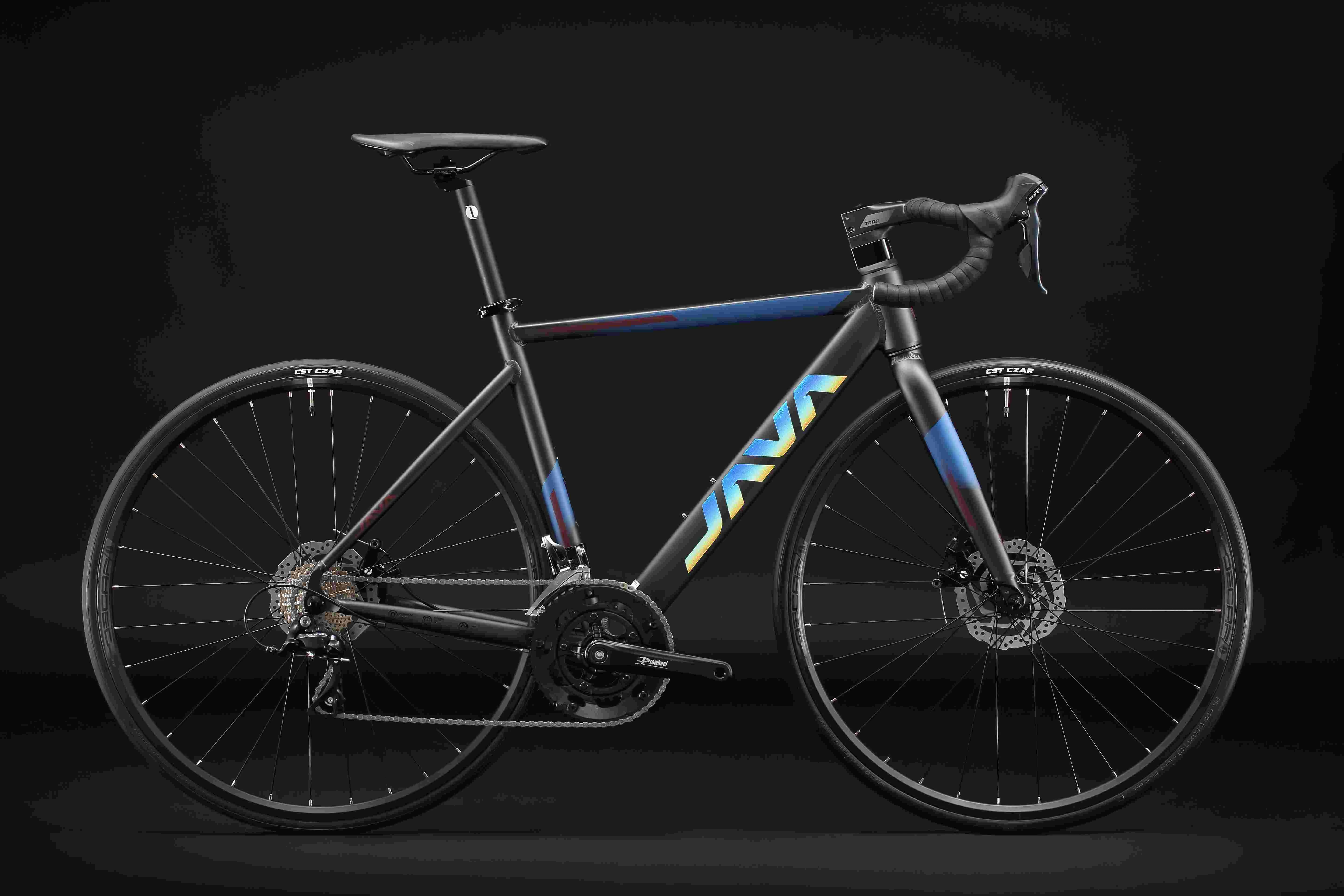 Java RONDA Road Bike - 18 Speed Gravel Cycle with Disc Brakes