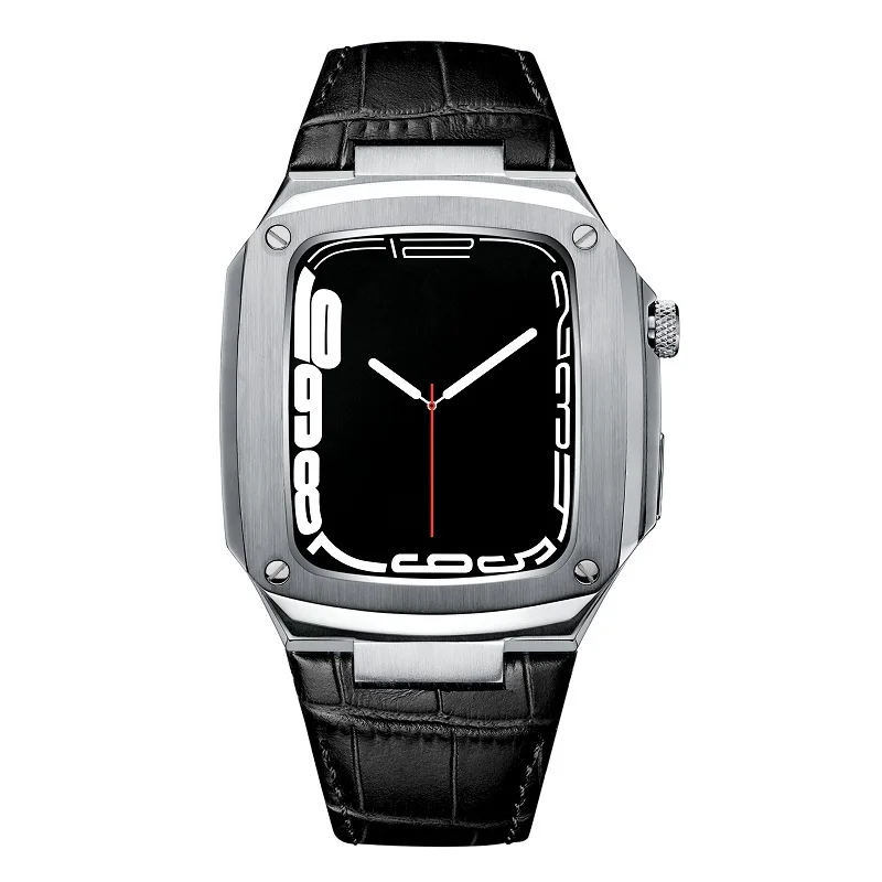 Luxury Brand Stainless Steel Metal Case For Iwatch 40mm 44mm Watch Case ...