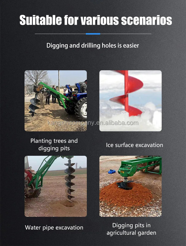 For Tree Planting Farm Implements Tractor Post With Pto Shaft Hole ...