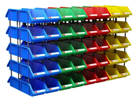 Front Opening Stacking Warehouse Bin Storage Boxes Bins Plastic ...