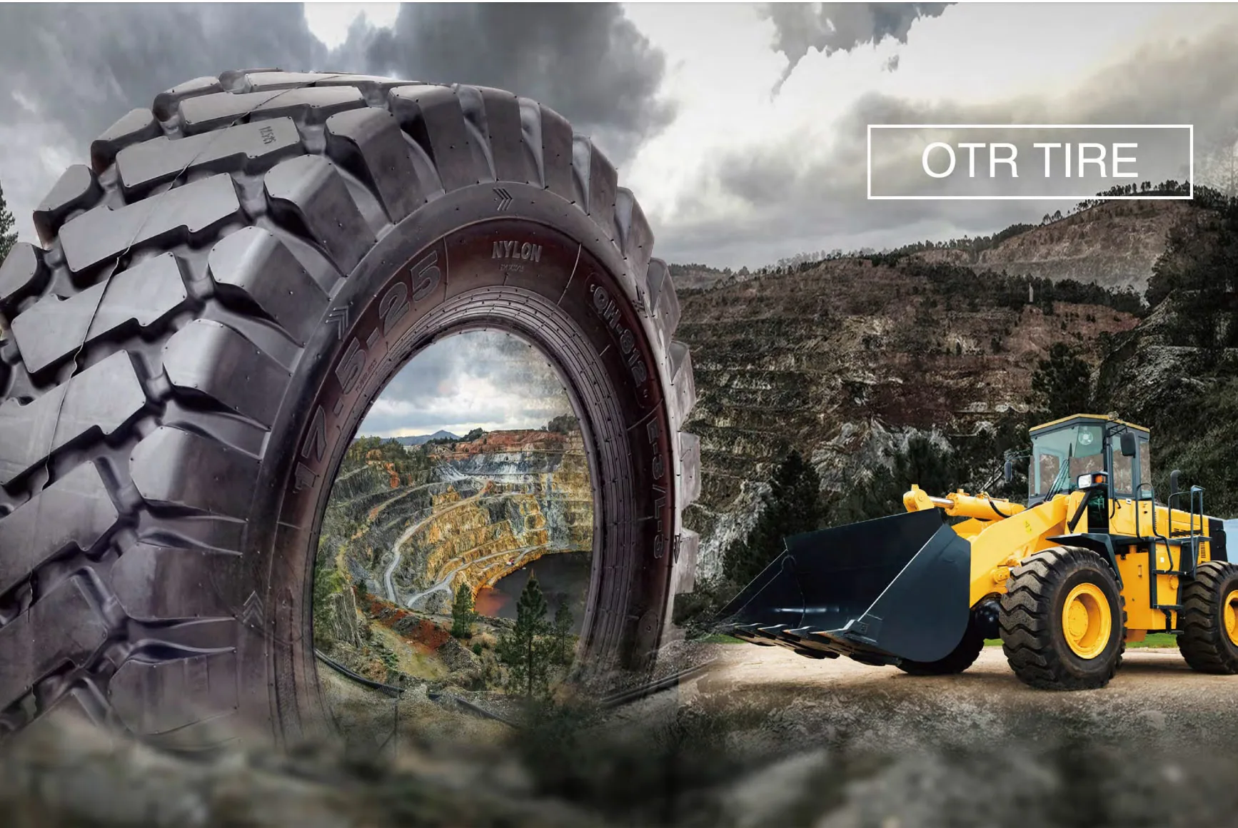 Hot Sale Industrial China Wheel Loader Tires 20.5r25 23.5 25 Radial ...