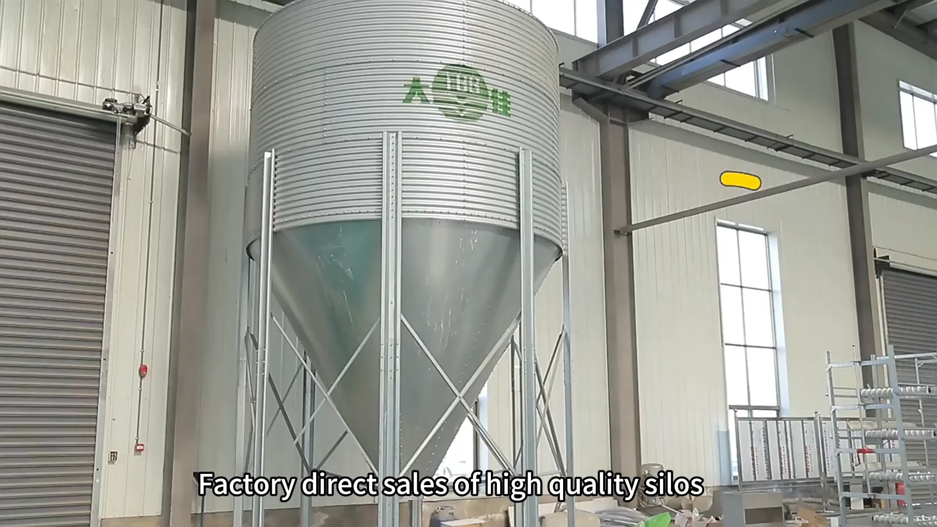 Top 10 Tons Of Coffee Beans Corn Grain Granaries Metal Silos For Sale ...