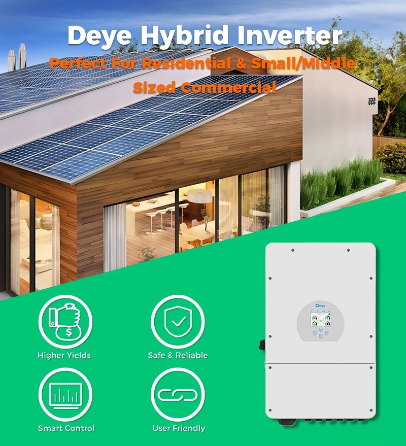 Deye Hybrid Inverters - Efficient Solar Solutions