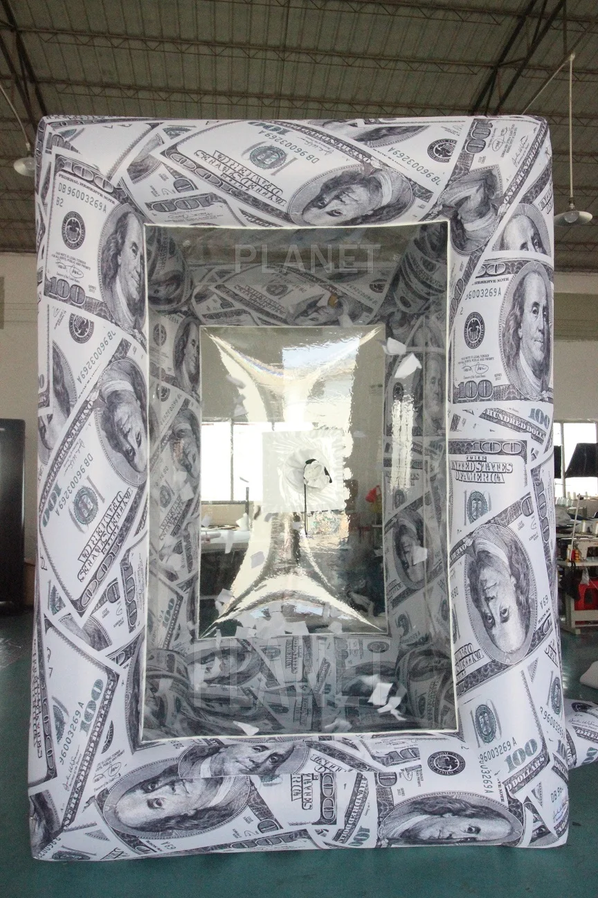Inflatable Cash Cube - Money Grab Machine for Events