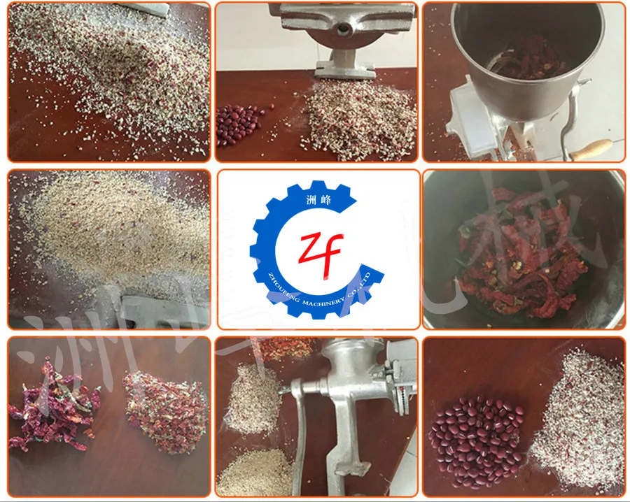 Corn Milling Machine Grain Crusher Manual Maize Peanut Coffee Cocoa ...