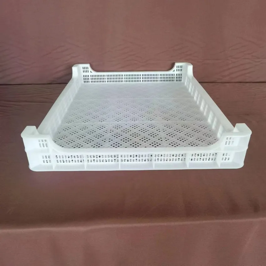 600x800x58mm HDPE Food Grade Drying Trays for Seafood
