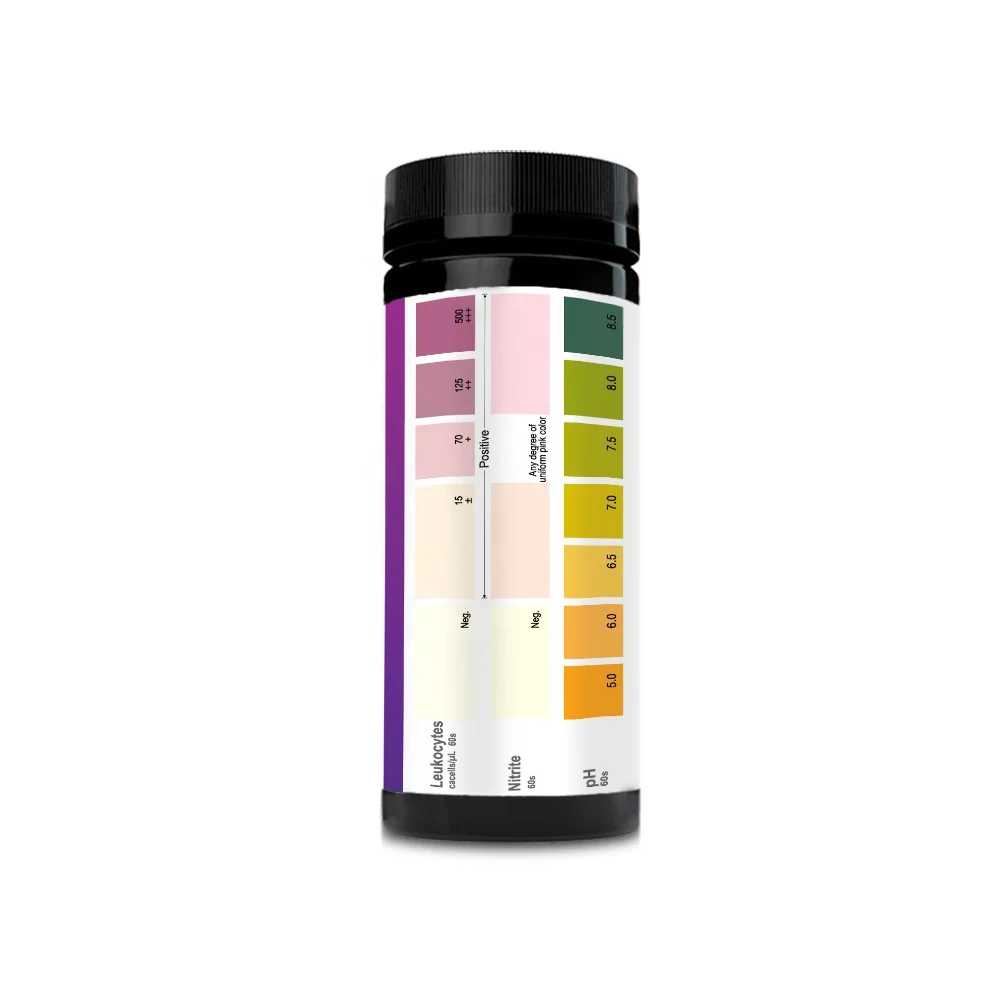 Urinary Tract Infection Urinalysis Test Leukocytes, PH, Nitrite 3 in 1 ...