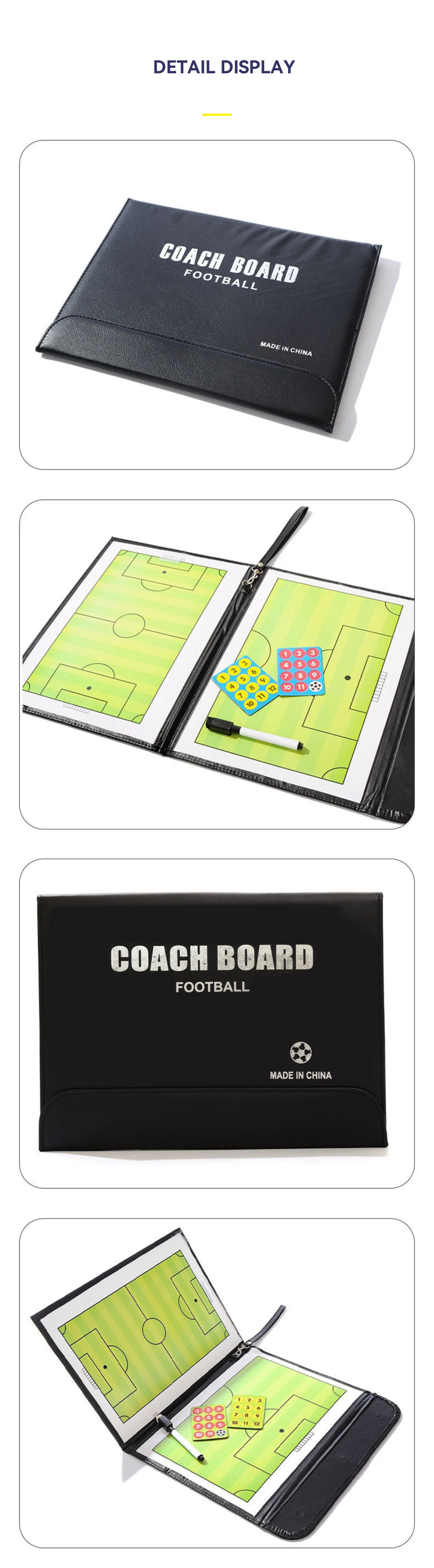 Soccer Coaching Board - Tactical Magnetic Football Kit