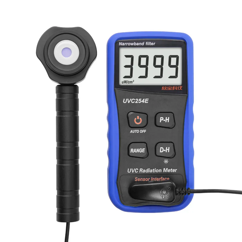 Uv254e Uv Light Meter Uvc Light Measure Tester,Uvc254e Uvc Radiation ...