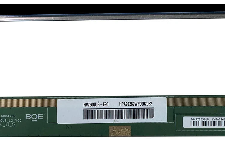 BOE 75 inch TV screen replacement 3840 x 2160 UHD high brightness LCD ...