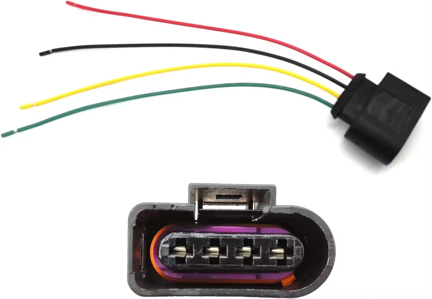 4 Pin Female Auto Car Ignition Coil Connector Wire Harness Connector ...