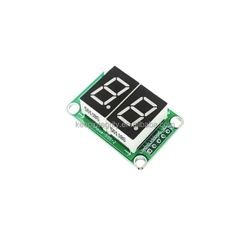 74HC595 static drive 2-digit LED digital module Seamless series ...