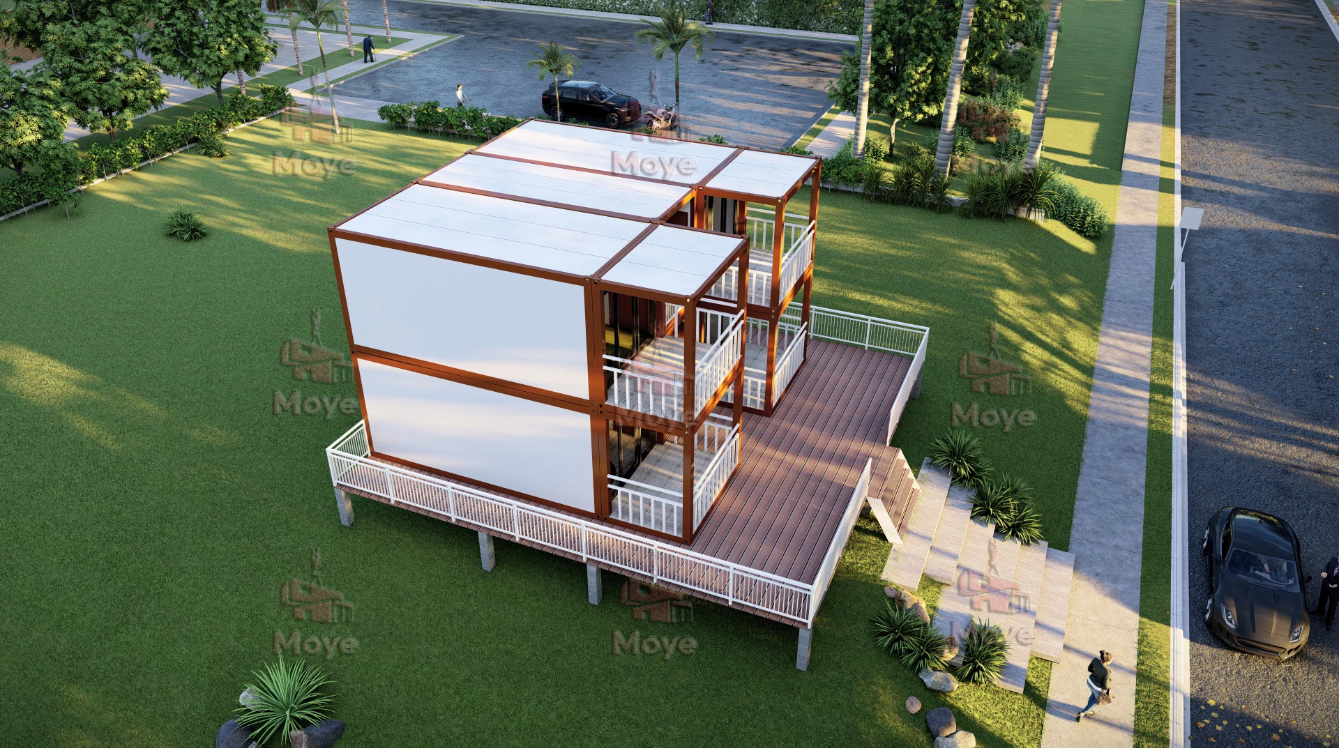 Prefabric Wooden House Tiny Home Prefabric Luxury Home Sell Portable ...