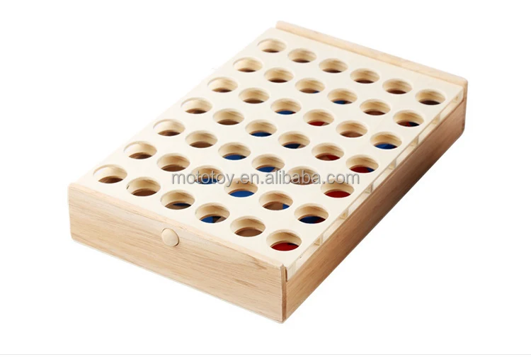 Kid Mini Connect Four - Educational Wooden Montessori Toy