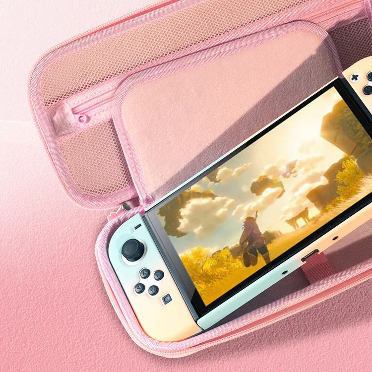 Sakura Case for NS OLED - Pink Flower Protection