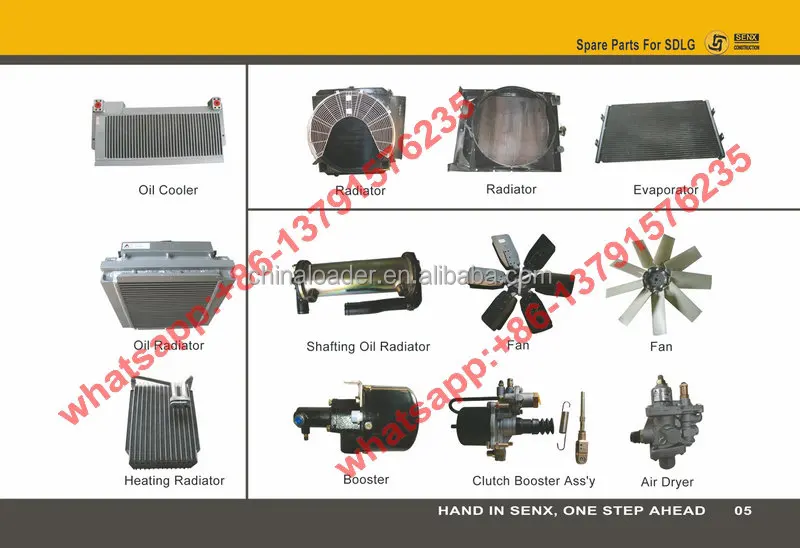4110002989004 Filter 1000424916 SDLG L956F Wheel Loader Filter